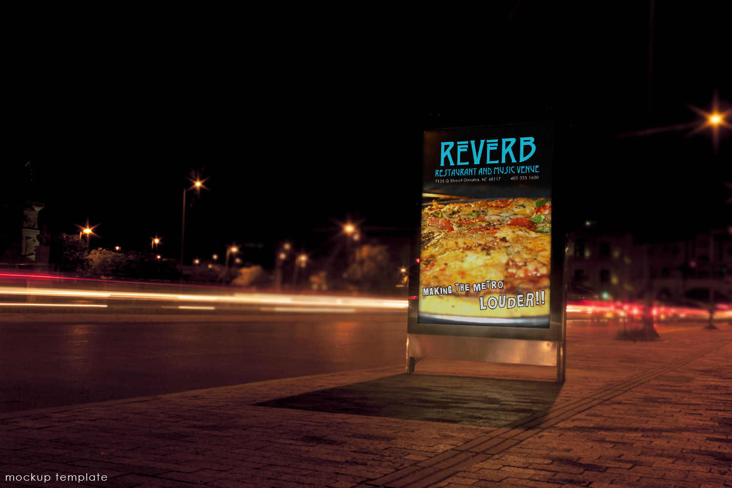 food billboard template – Ashlee Rose Boyce